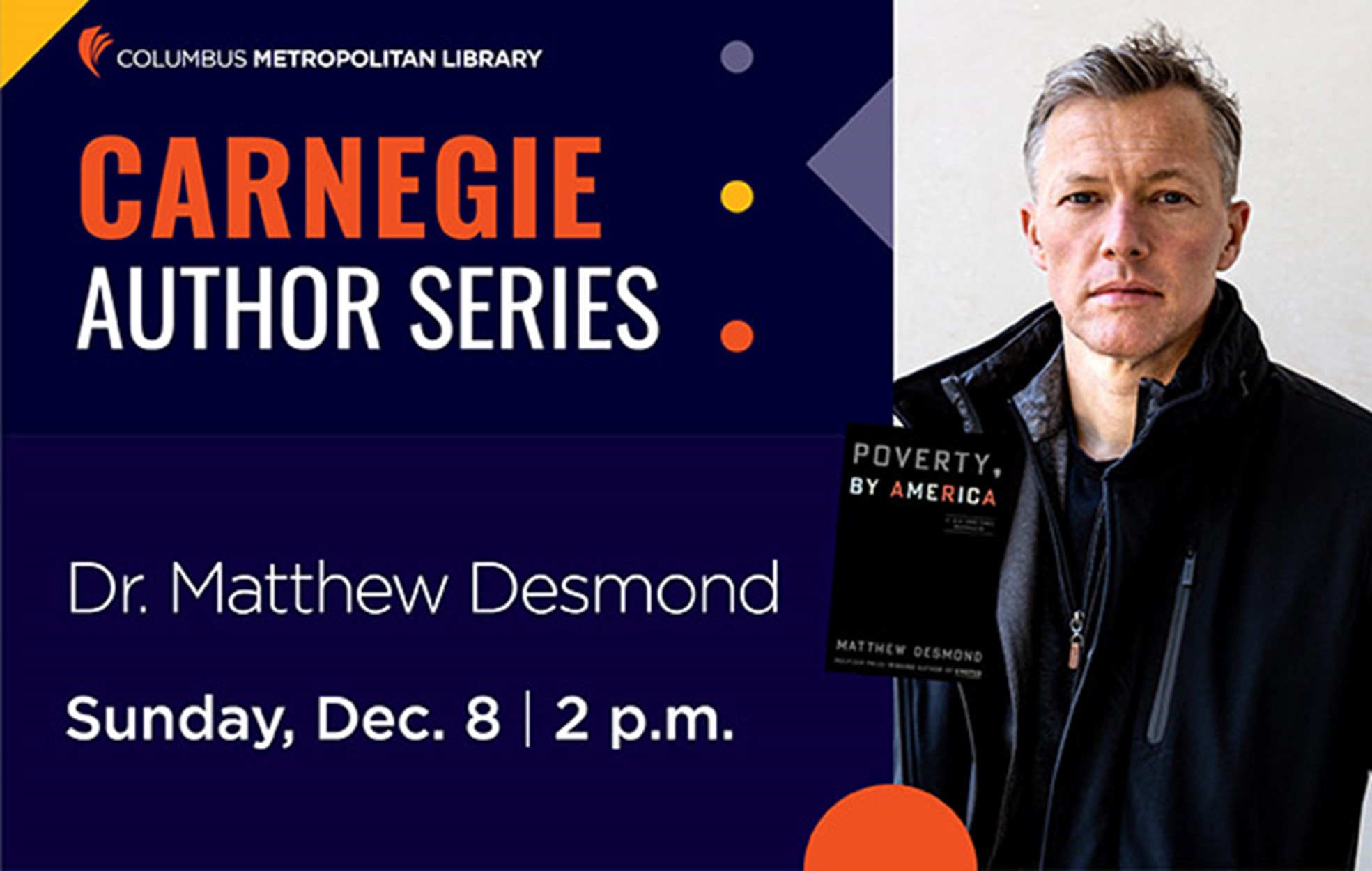 Library concludes its 2024 Carnegie Author Series with Dr. Matthew ...